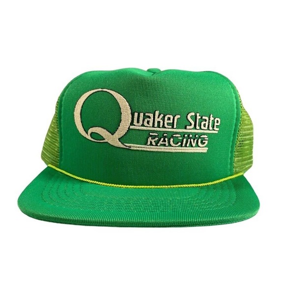 Unbranded | Accessories | Vintage Quaker State Racing Mesh Snapback ...